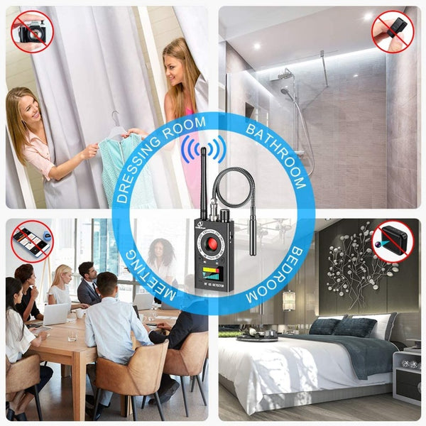 Rf Detector And Camera Finder Bug Detector Upgraded Rf Signal Detector
