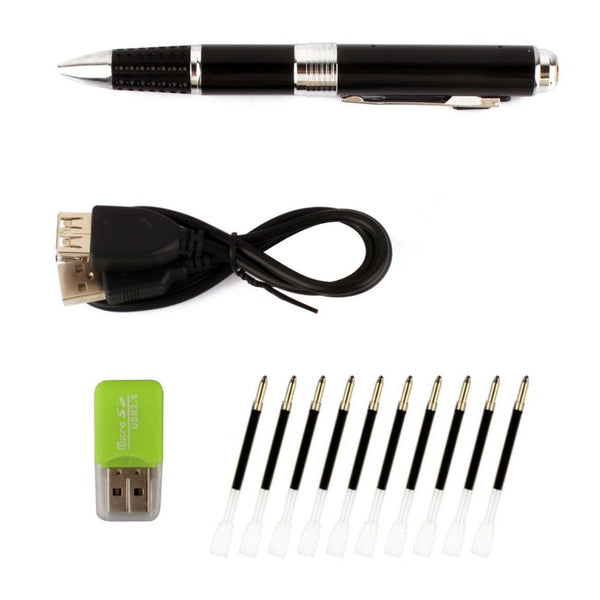 Pen camera/W 1080P HD Camera, Video & Photo Recorder, Ball Point Pen ...