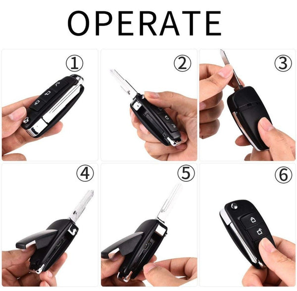 1080P Car Key Self Recording Surveillance Camera with HD IR Night ...